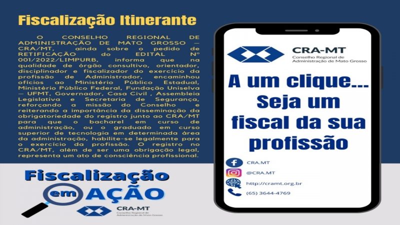 CRA-MT – Conselho Regional de Administração do Mato Grosso